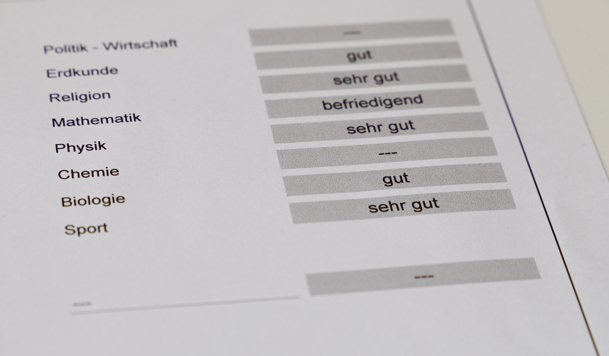 Wie kommt eine Zeugnisnote zustande? | Bildungsportal NRW